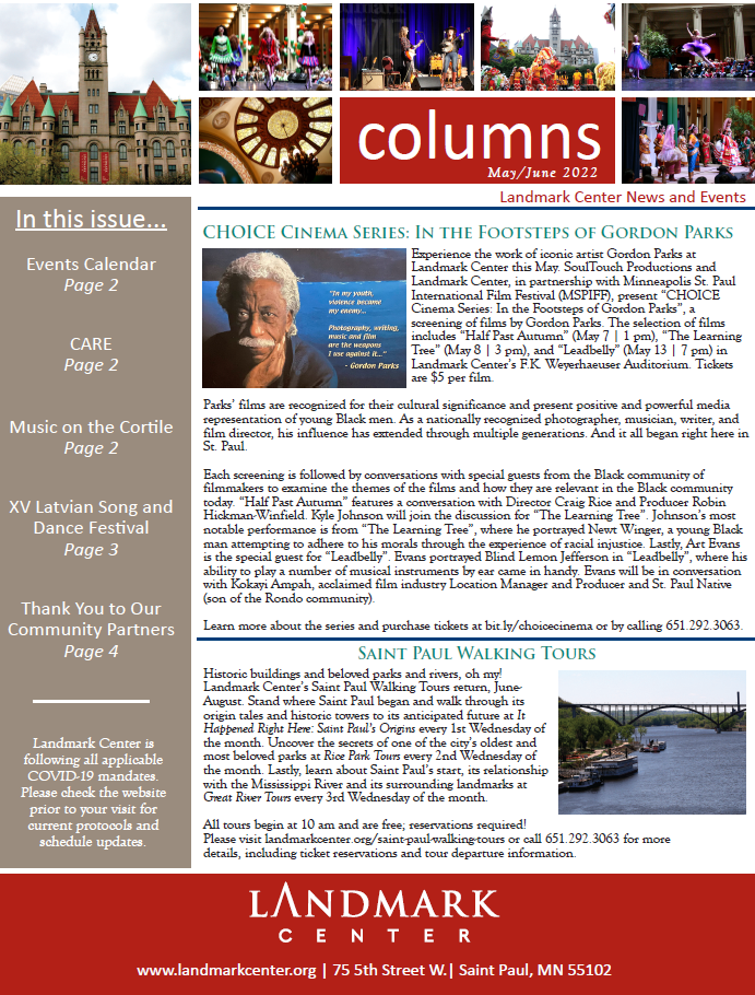 COLUMNS newsletter